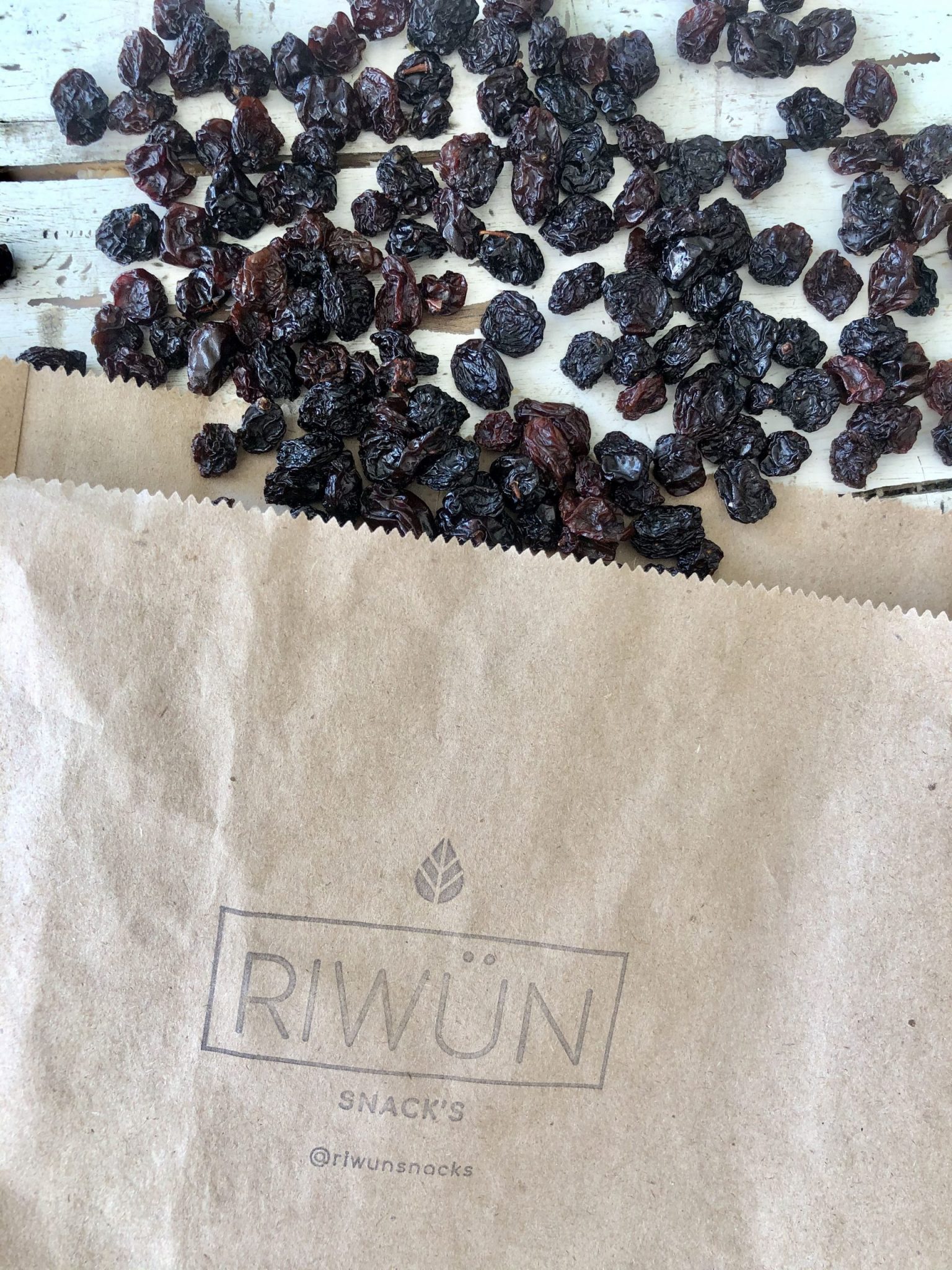 Pasas morenas – Riwün Snack´s